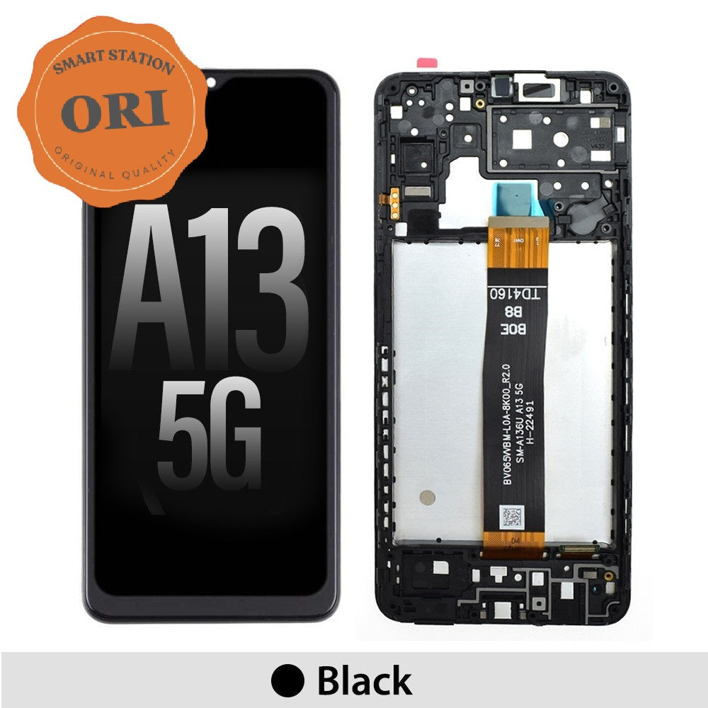 [Original] Samsung A13 5G A136 Screen Replacement with Frame (As same ...