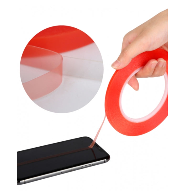 Red Film Tape Transparent Double-sided Adhesive 2mm – Smart Station ...